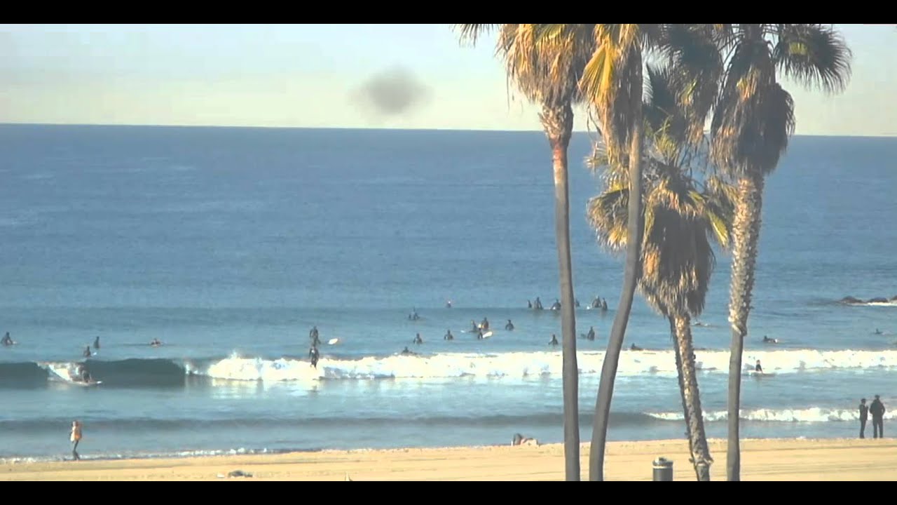 Surfing California - Venice Breakwater - YouTube