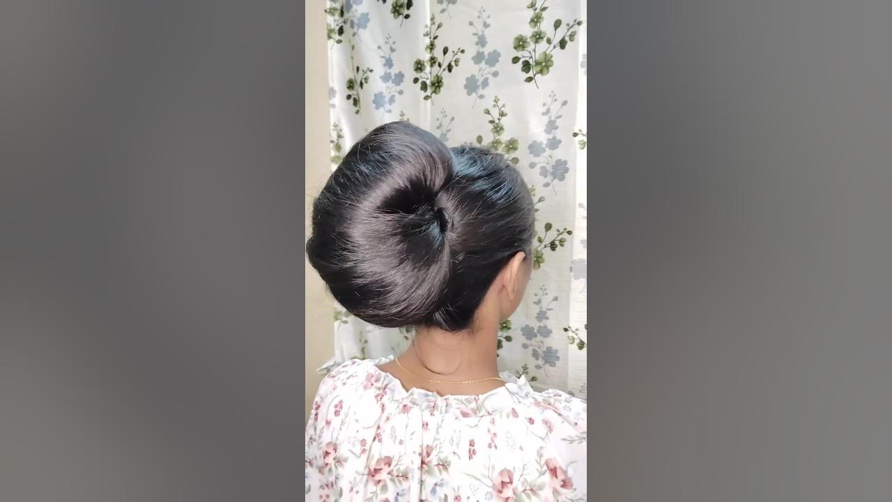 Coccon Bun in Longhair.Quick, Beautiful and in Easiest Way. - YouTube