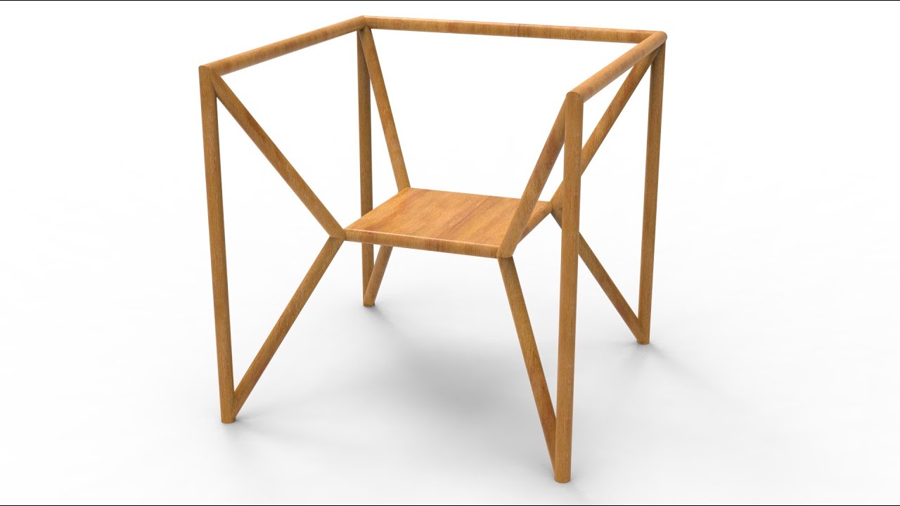 「DESIGN 365」 Unique Chair 7 | Solidworks tutorial - YouTube