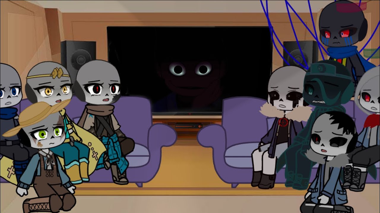 Sans reacts to welcome home - Wally - YouTube