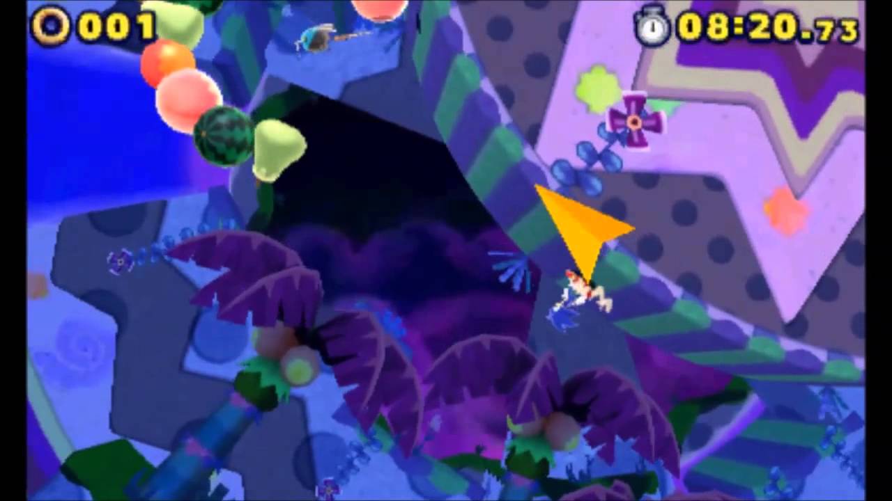 Sonic Lost World (3DS) - Hard Mode - Master Zik Boss Battle (S-Rank ...