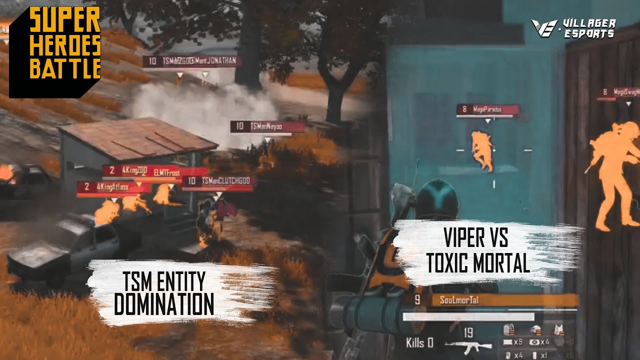 Toxic Mortal vs Viper • TSM Entity Domination - PUBG Mobile Super ...