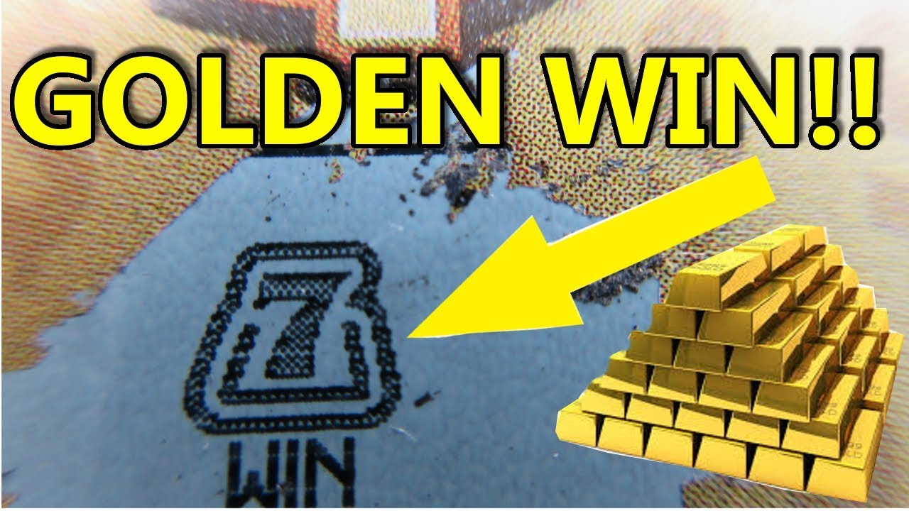 WINNING GOLD!! WINNER ON GOLD 7'S LOTTERY TICKET!! - YouTube