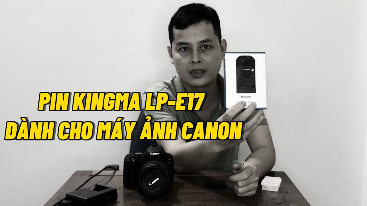 Bộ sạc Pin KingMa LP-E17 cực trâu dành cho máy ảnh Canon - YouTube
