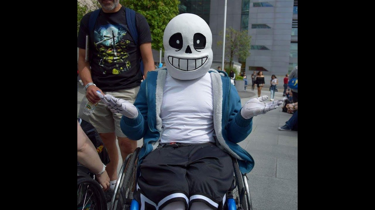 Wheelchair Sans undertale - YouTube