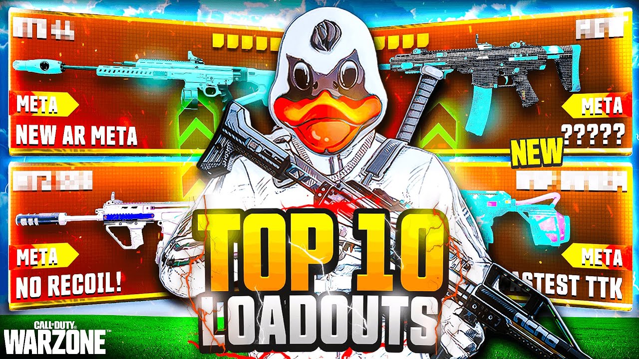TOP 10 *BROKEN* META Loadouts in Warzone - YouTube