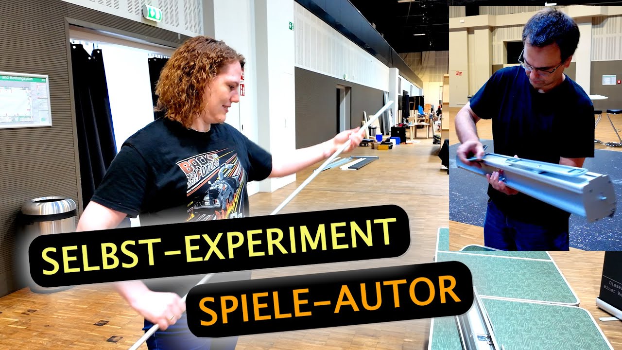 Eigener Stand auf Messen | Selbstexperiment Spieleautor | Reportage ...