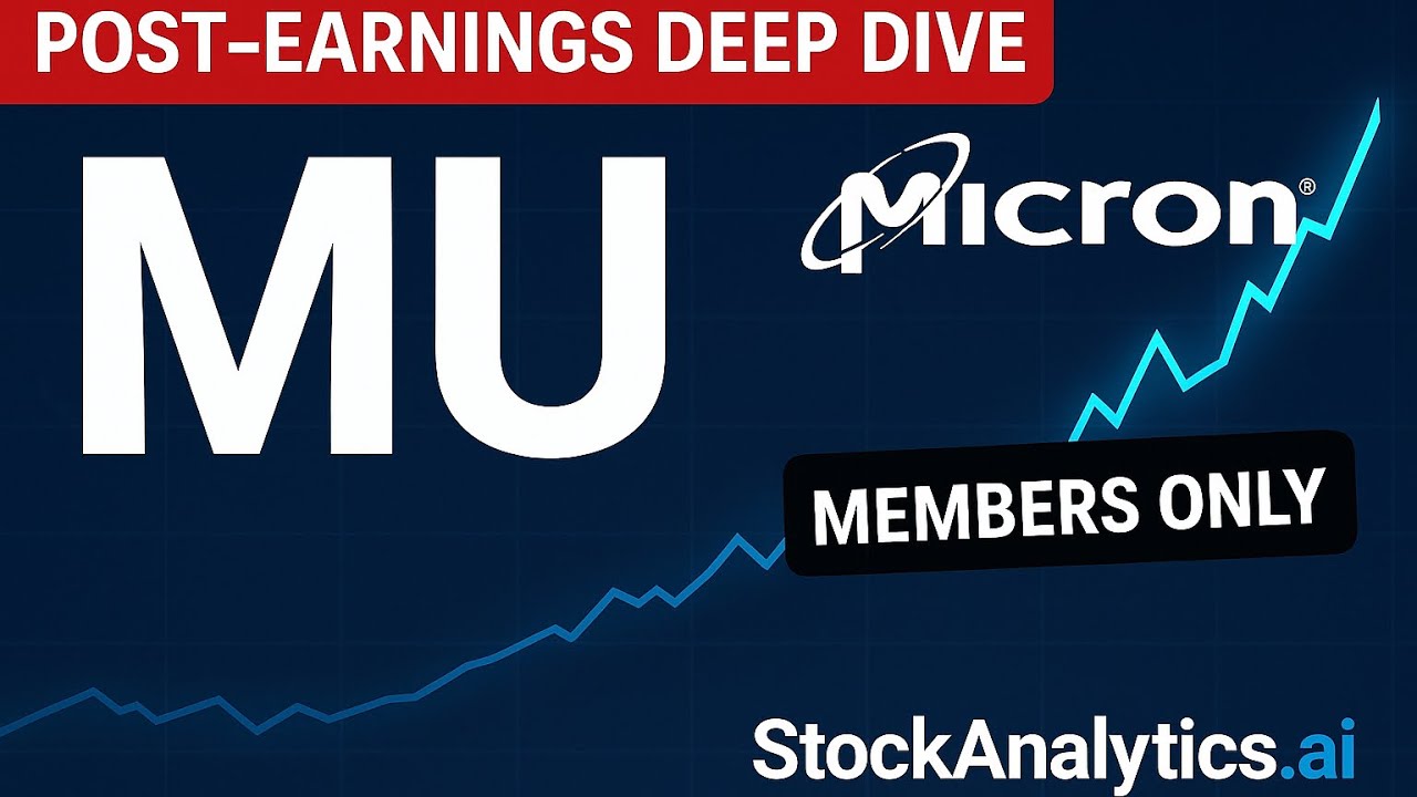 Micron Technology (MU): Post Earnings Deep Dive - YouTube