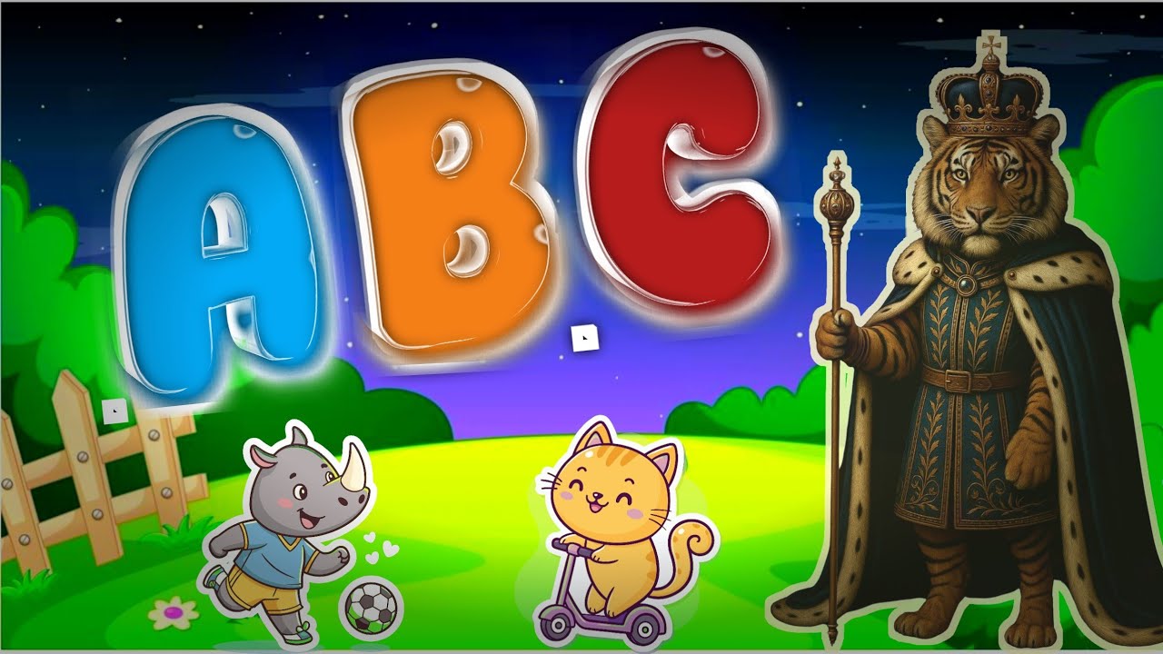 ABC Alphabet Learning | ABC Song | Kiddo Party | Kids Fun And Learn | ABCD | Nursery And ...