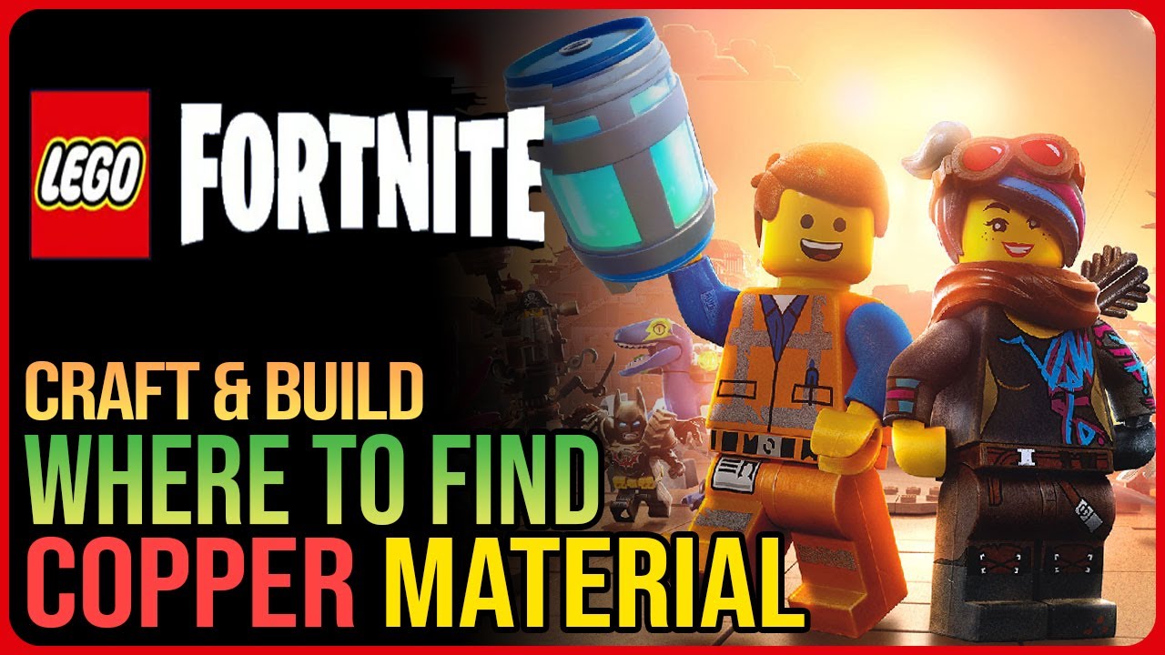 Copper Location LEGO Fortnite - YouTube