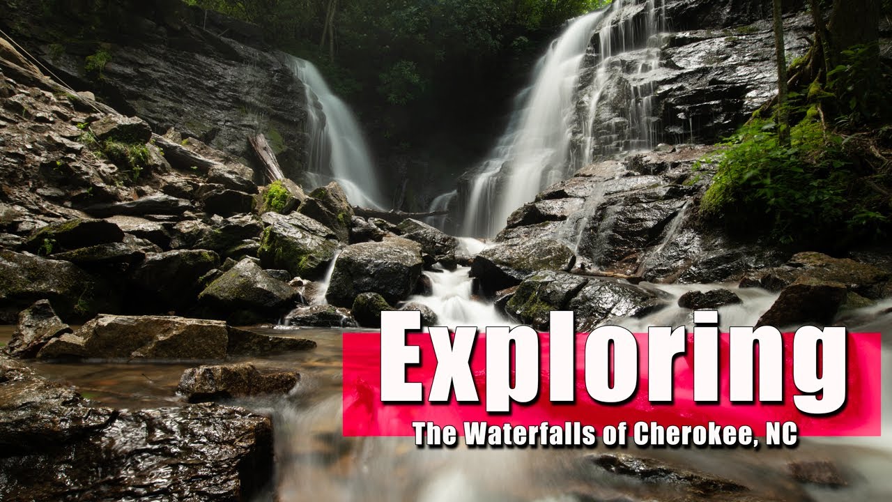 Explore Waterfalls In Cherokee North Carolina - YouTube