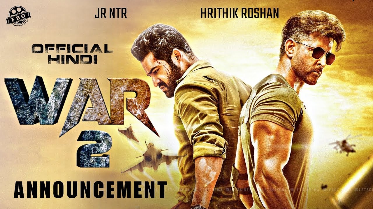 WAR 2 Announcement | Hrithik Roshan | Jr NTR | War 2 teaser trailer ...