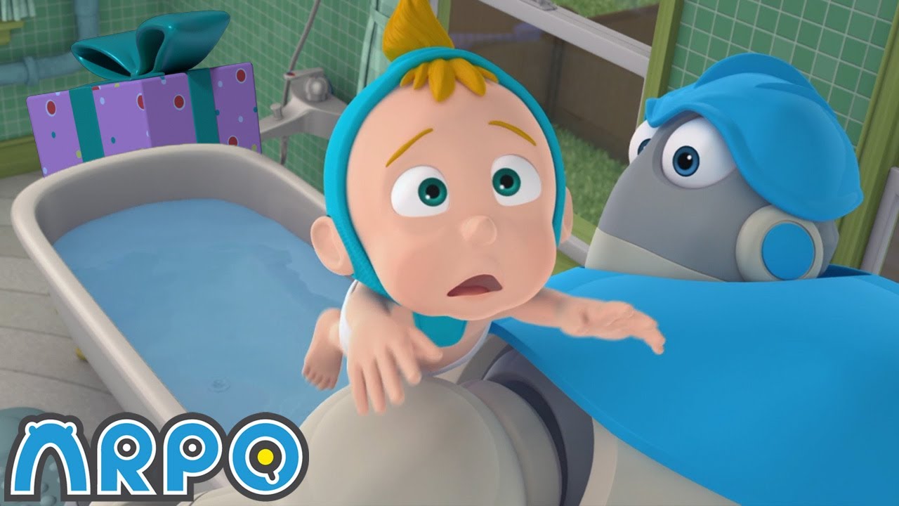 Waktu Mandi Daniel! | ARPO Si Robot | Kartun Populer Anak-anak | ARPO ...