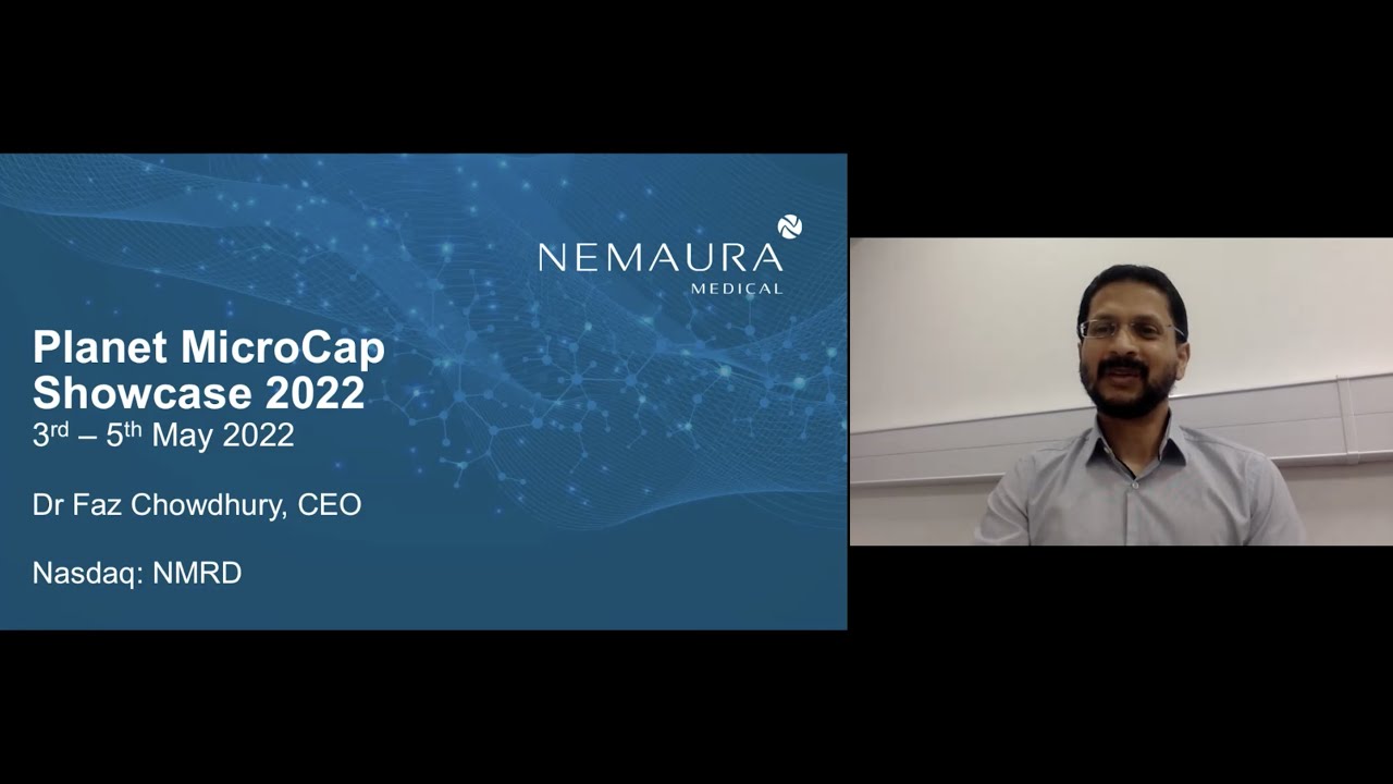 Nemaura Medical, Inc. (NASDAQ: NMRD) Webcast | Planet MicroCap Showcase ...