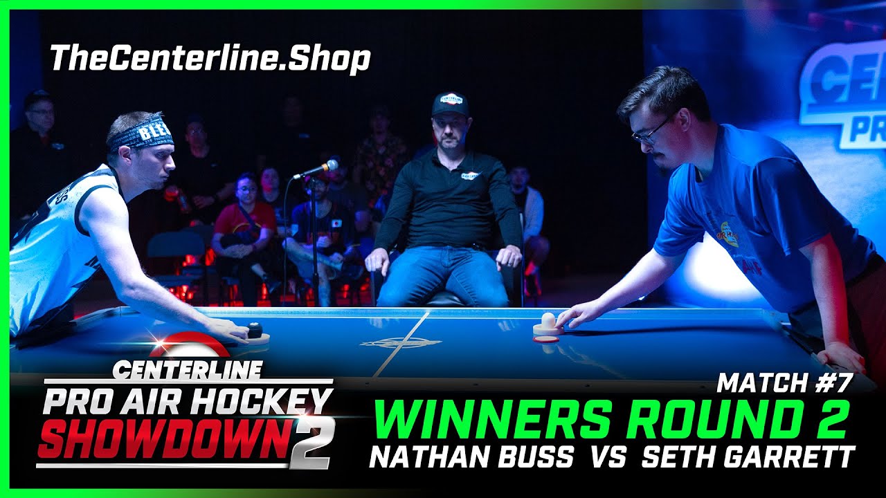 Pro Air Hockey Showdown #2 - Seth Garrett vs Nathan Buss - Winners ...