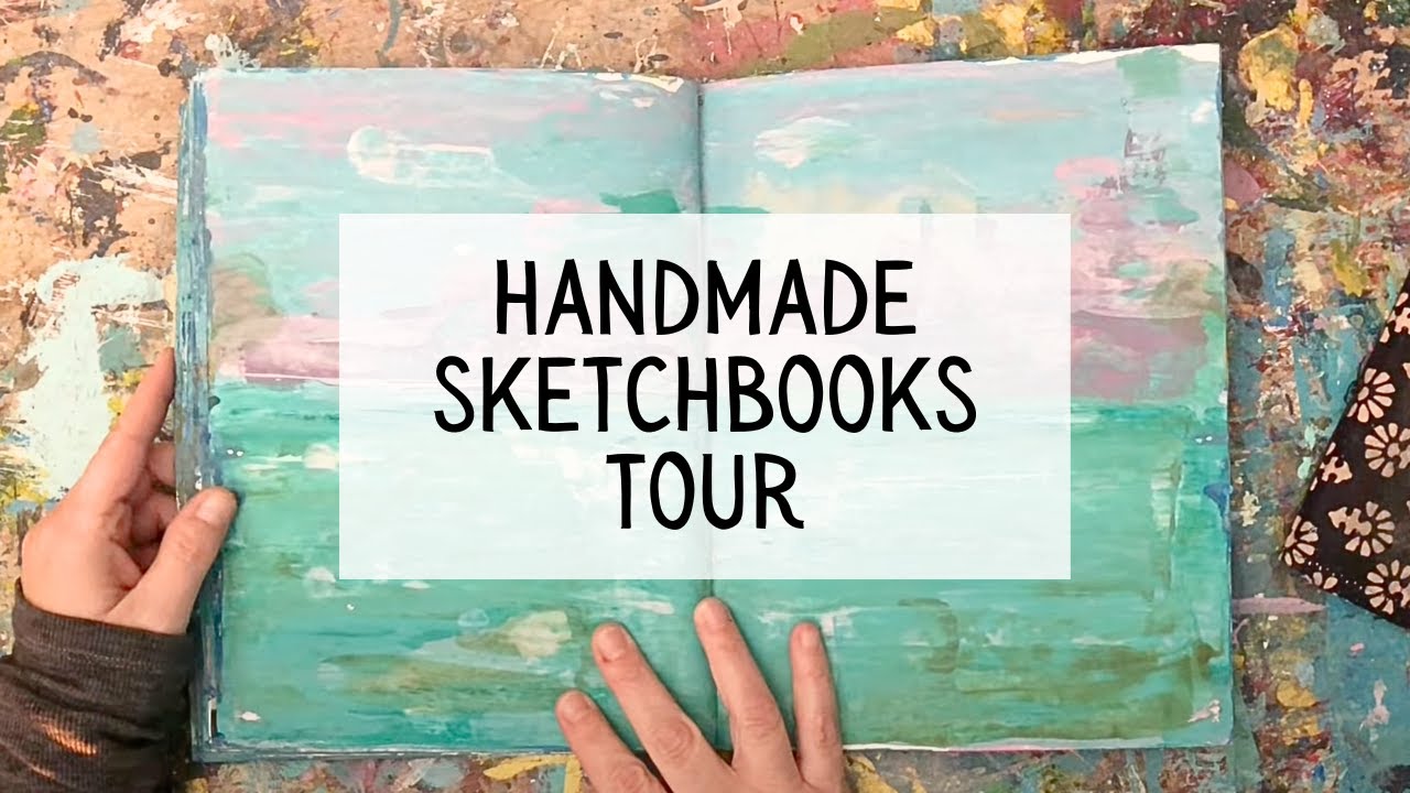 A Year of Sketching in the Wild - Handmade Sketchbook Edition - YouTube