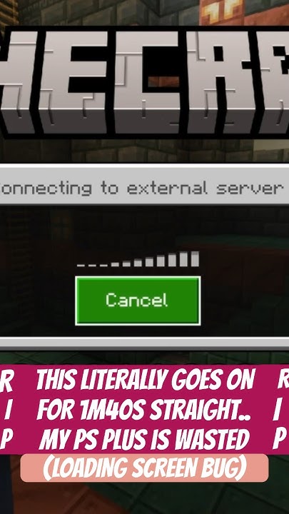 "There was a problem connecting to the world." ERROR BUG #shorts #minecraft #minecraftbedrock ...