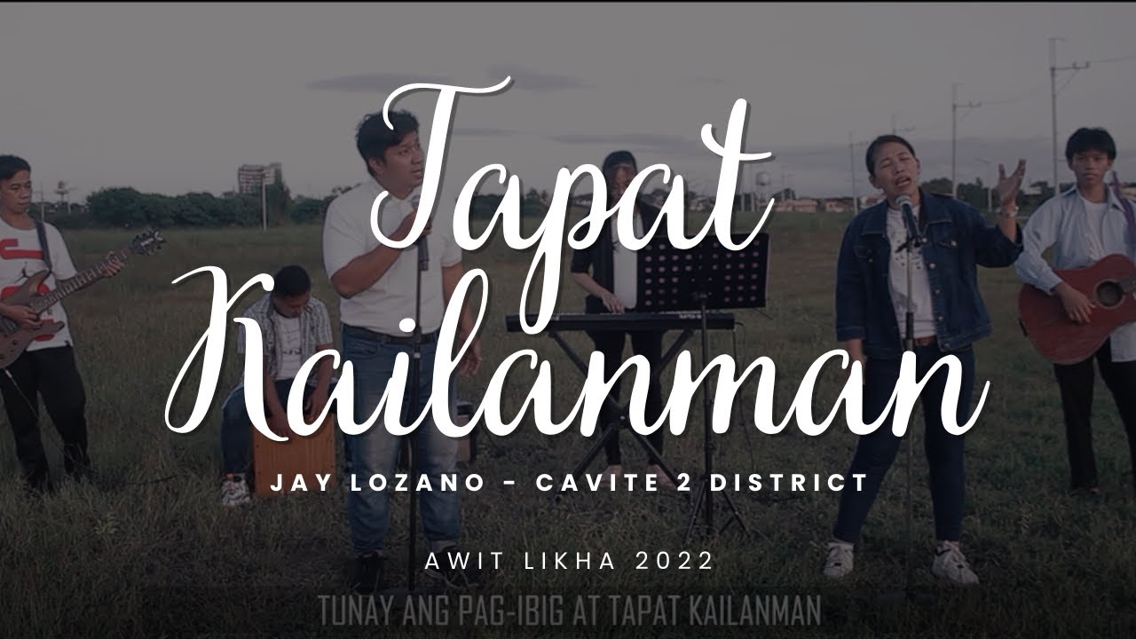 JG AWIT LIKHA 2022: Tapat Kailanman by Jay Lozano - YouTube