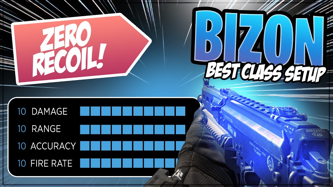 How To Make the BIZON OVERPOWERED 😍😍 NEW BEST ZERO RECOIL Class Setup ...