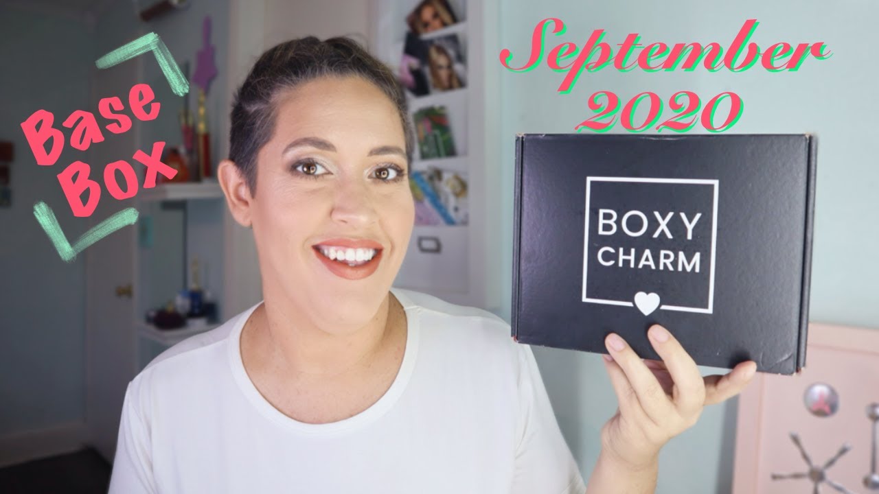 Unboxing my September BOXYCHARM Base Box 2020 - YouTube