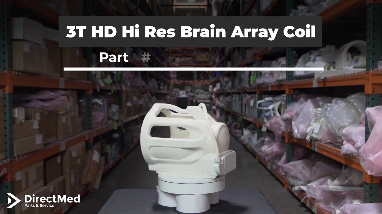 3T HD Hi-Res Brain Array Coil Part # 5147134-2 | GE MRI - YouTube