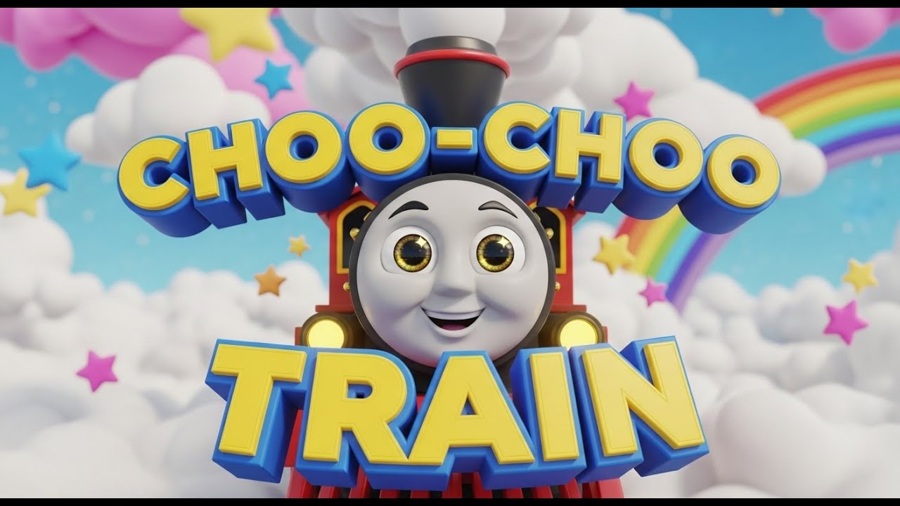 Choo-Choo Train 🚂🎵 | Fun Train Song for Kids & Toddlers 🌈👶 - YouTube