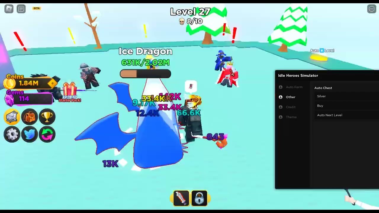 Roblox [NEW!] Idle Heroes Simulator! Script Hack Auto Farm / More - YouTube