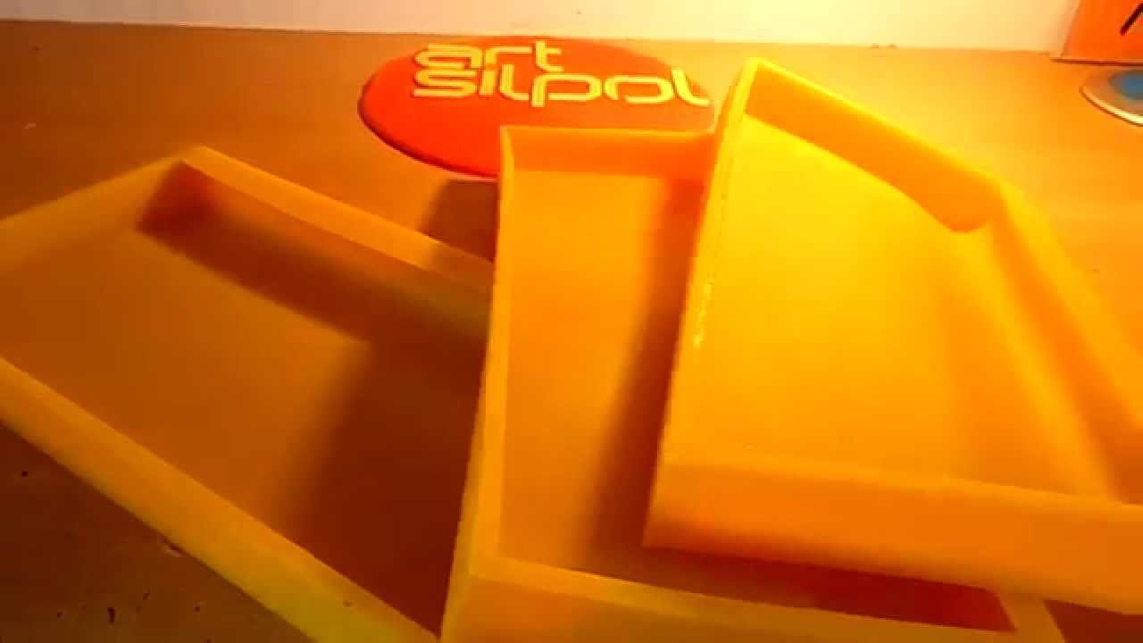 SKATEPARK , COPING , MOLDS CONCRETE COPING - YouTube