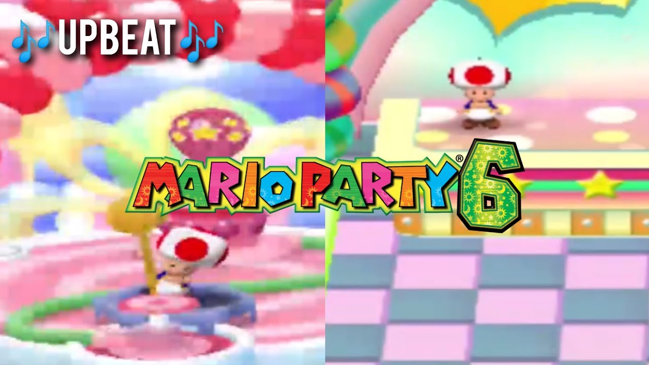 Mario Party 6 "Upbeat" minigames - YouTube