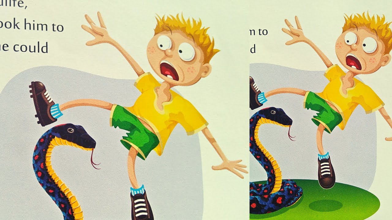 Wally and the Snake - short story || Come Read with me - YouTube