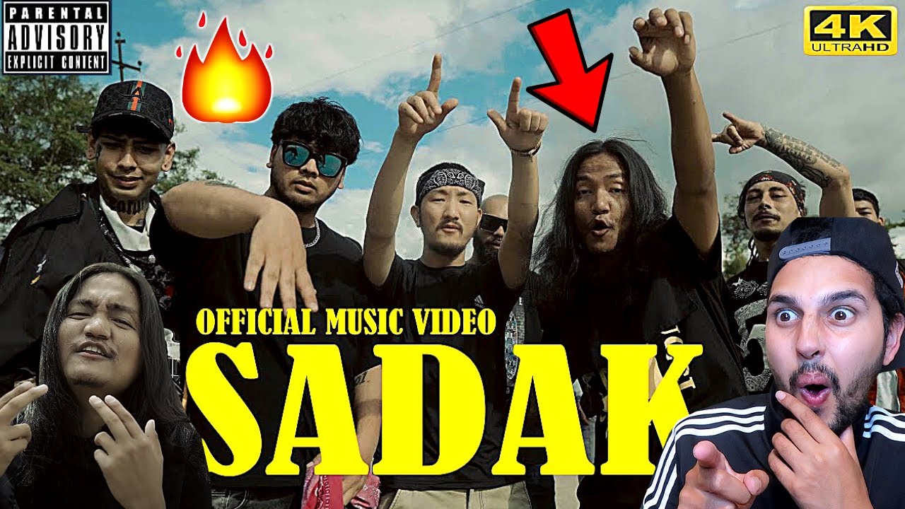GALLI SADAK ( Official Video ) REACTION!!! || NEW NEPALI RAP IS TAKING ...