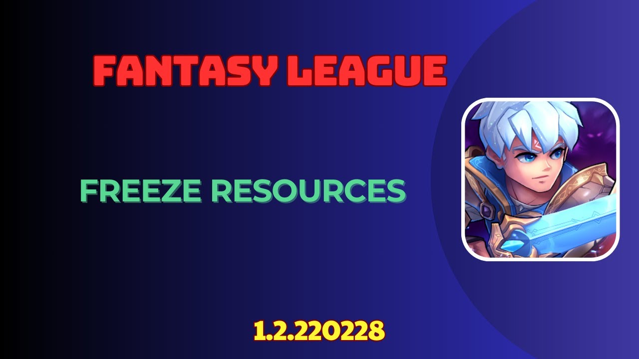 Fantasy League v1.2.220228 MOD APK (Freeze resources) - YouTube