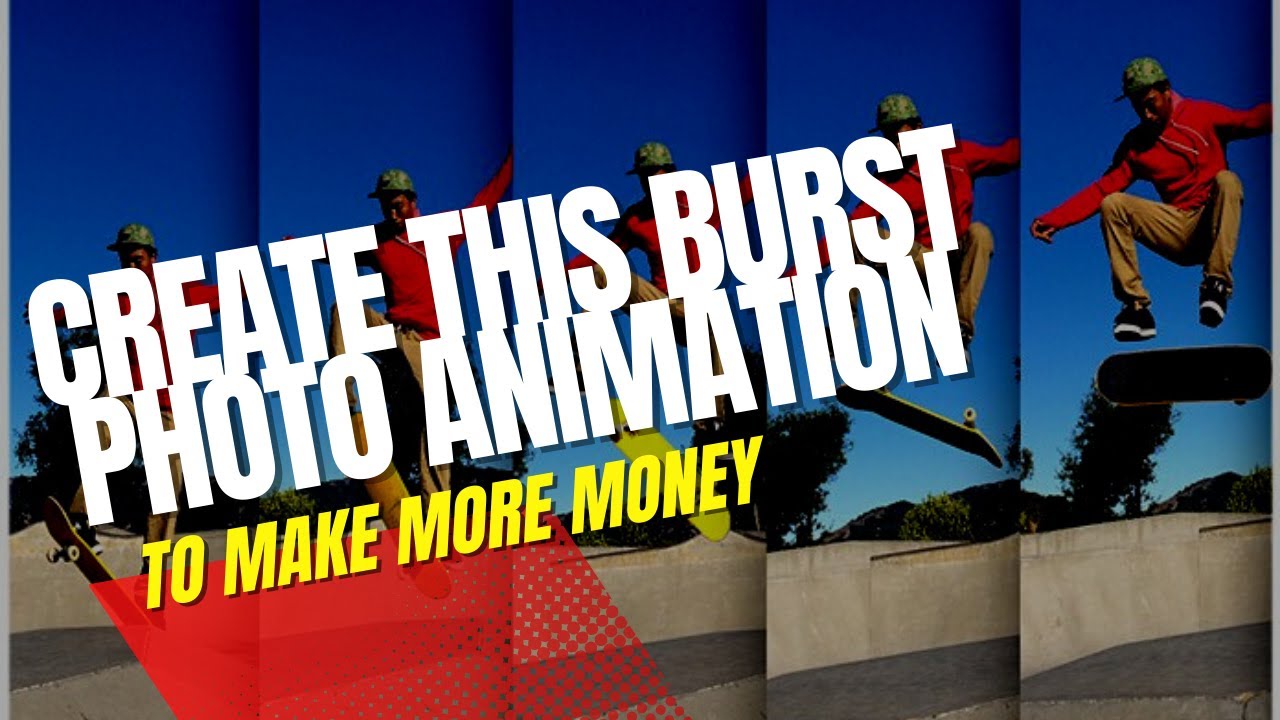 HOW TO CREATE BURST PHOTO ANIMATION IN PREMIERE PRO - YouTube