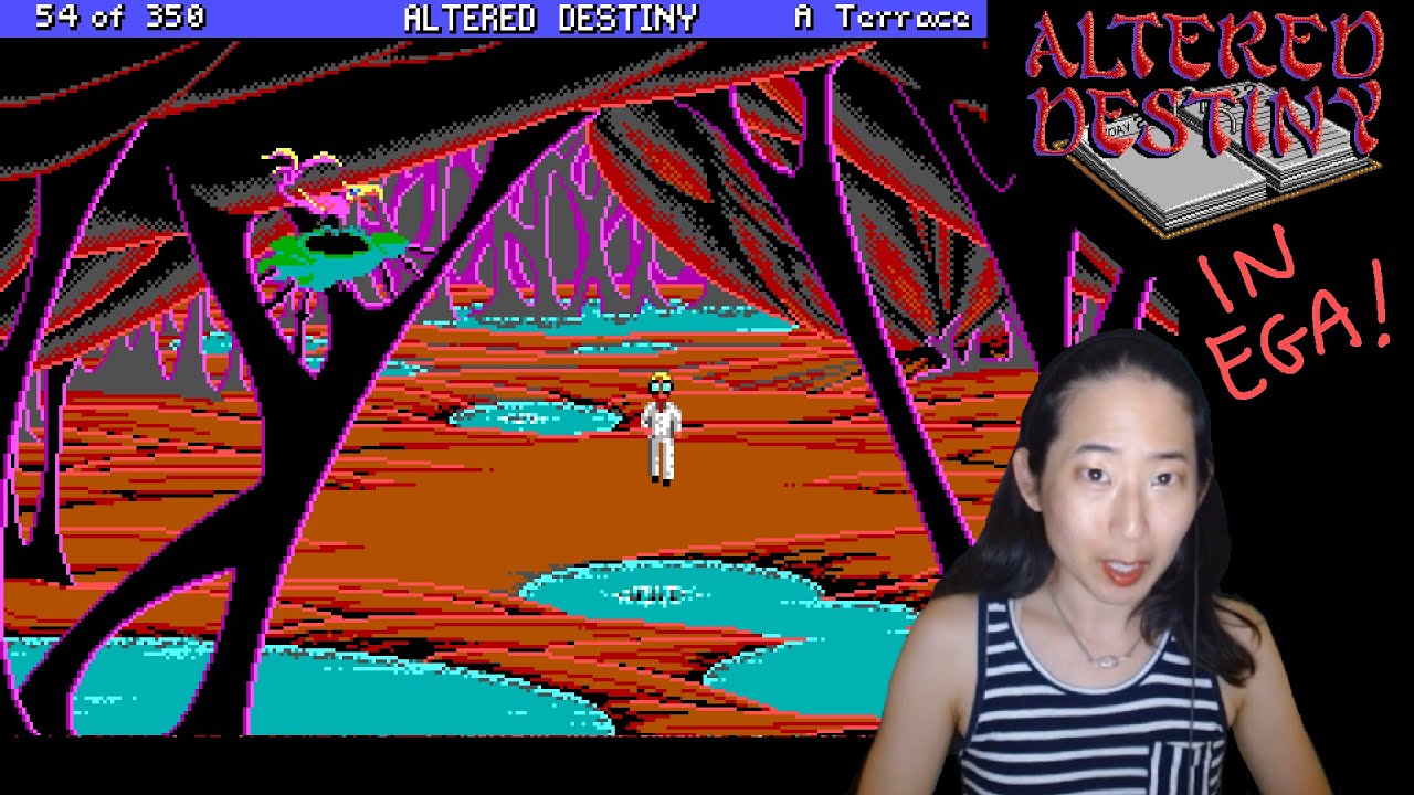 Julia Plays Altered Destiny in EGA (Accolade, 1990), Part 8: Now with walkthrough! - YouTube