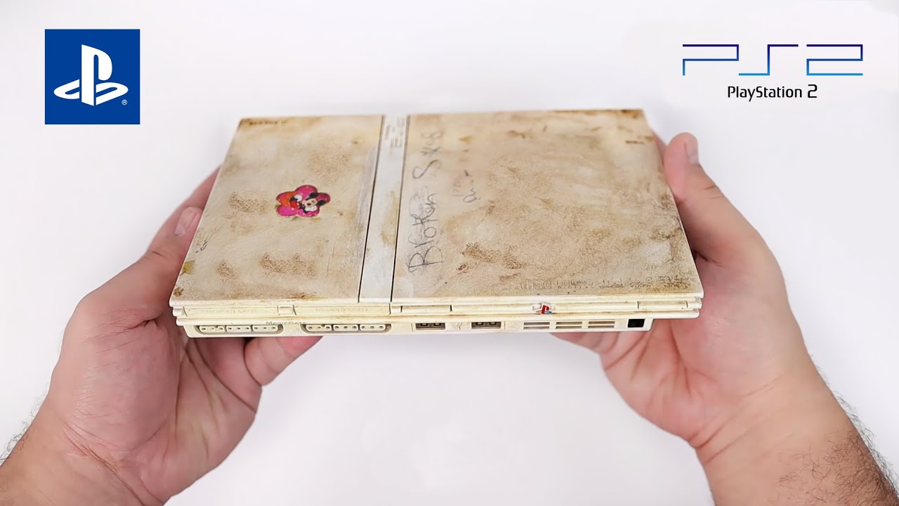 Restoring this $15 Junk PlayStation 2 slim - Retro Console Restoration ...
