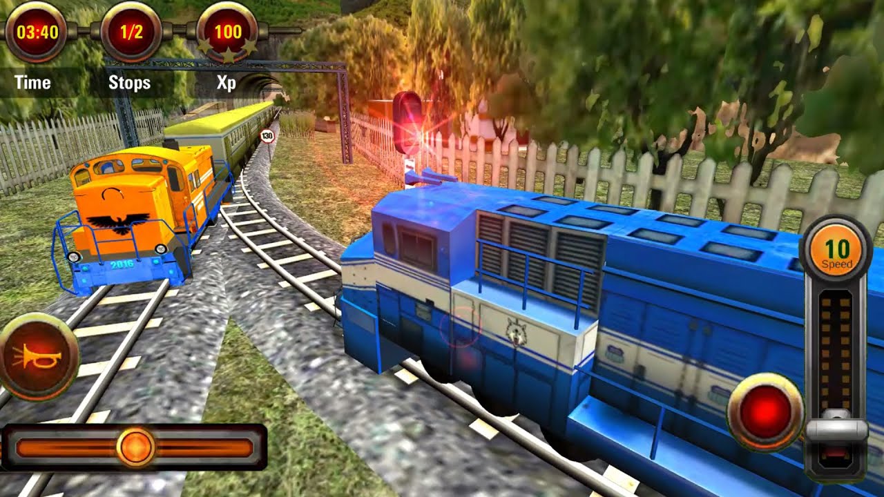 Train Racing Games 3D 2 Player - Railway Station Train Simulator ...