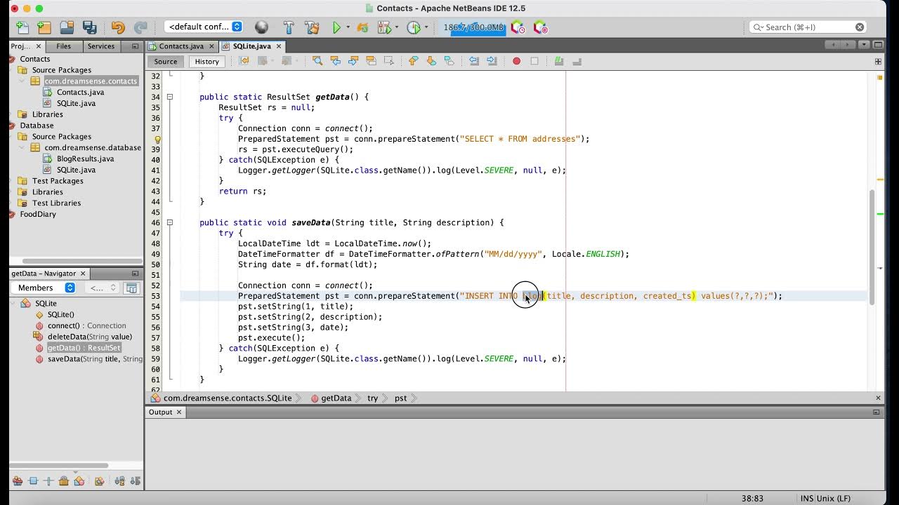 Java | Playing In Netbeans | Create Database and Display in JTable ...