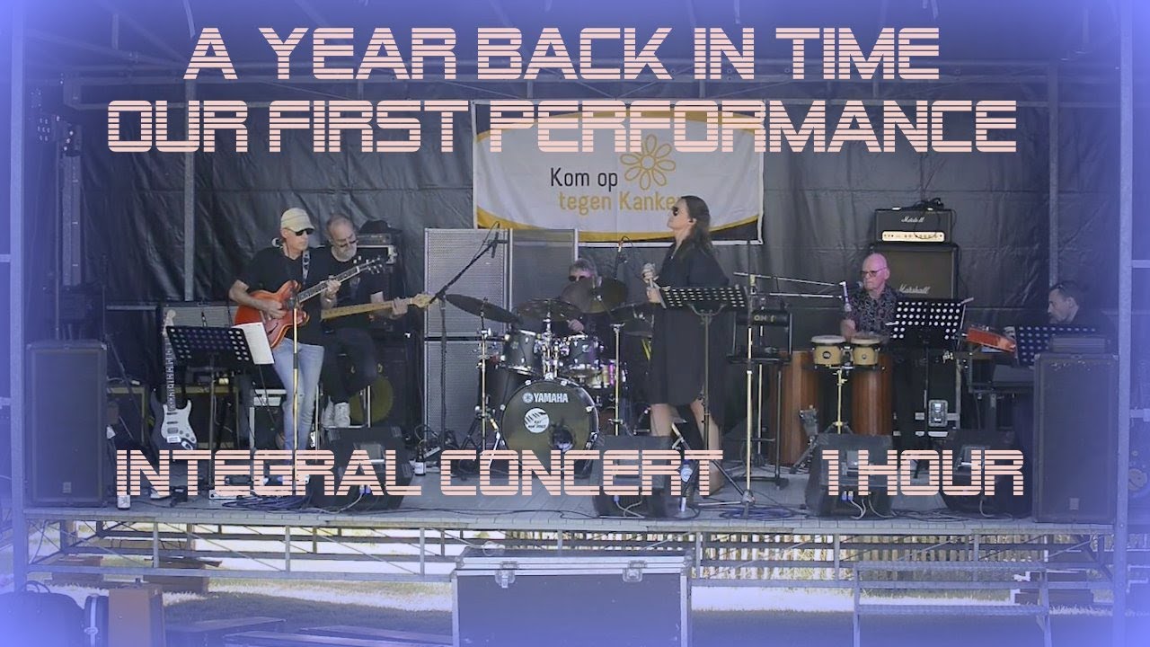 A Year Back In Time / Our First Live Performance - YouTube