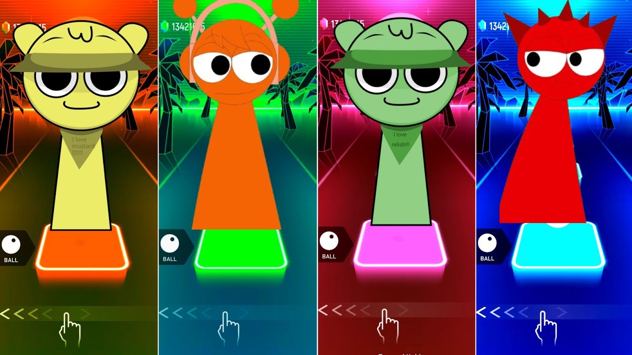 Sprunki Incredibox Music 🆚 Sprunki Reddy 🆚 Sprunki Pinki 🆚 Sprunki Sky ...