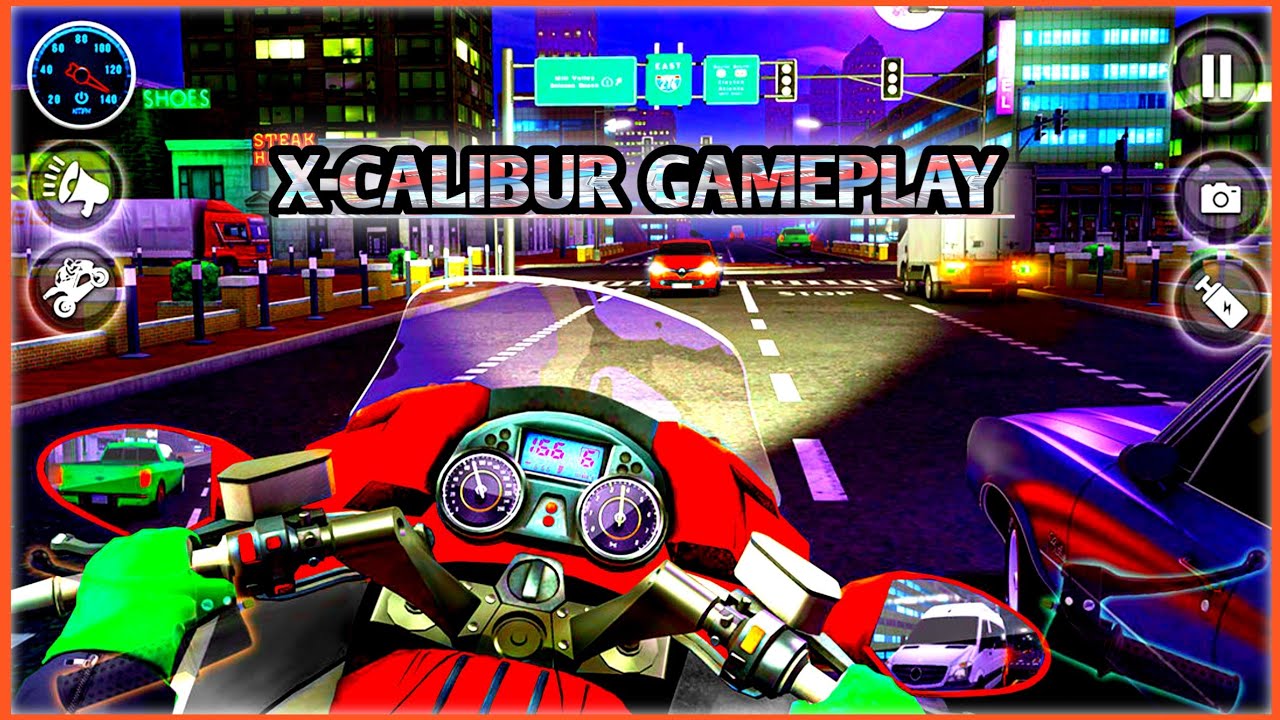 HIGHWAY BIKE RIDER 3D🎮 ️ TRAFFIC RACING BIKE GAME OFFLINE 2024👀🎥 ...