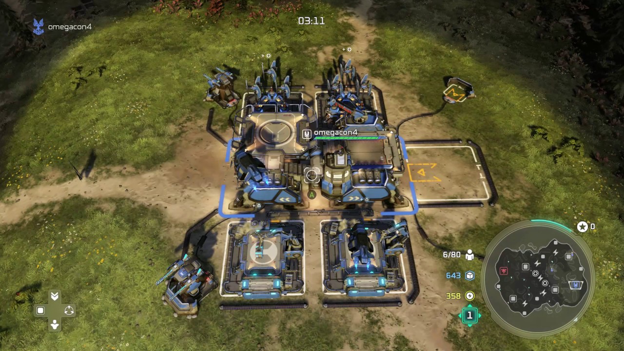 HALO Wars 2 Base Defense Turrets HALOW2 HD 1080p XBox One - YouTube