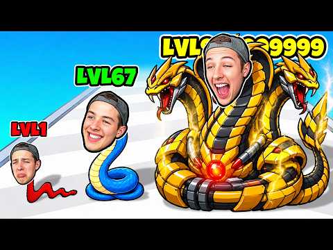 I Evolved From TINY SNAKE to HYDRA GOD!