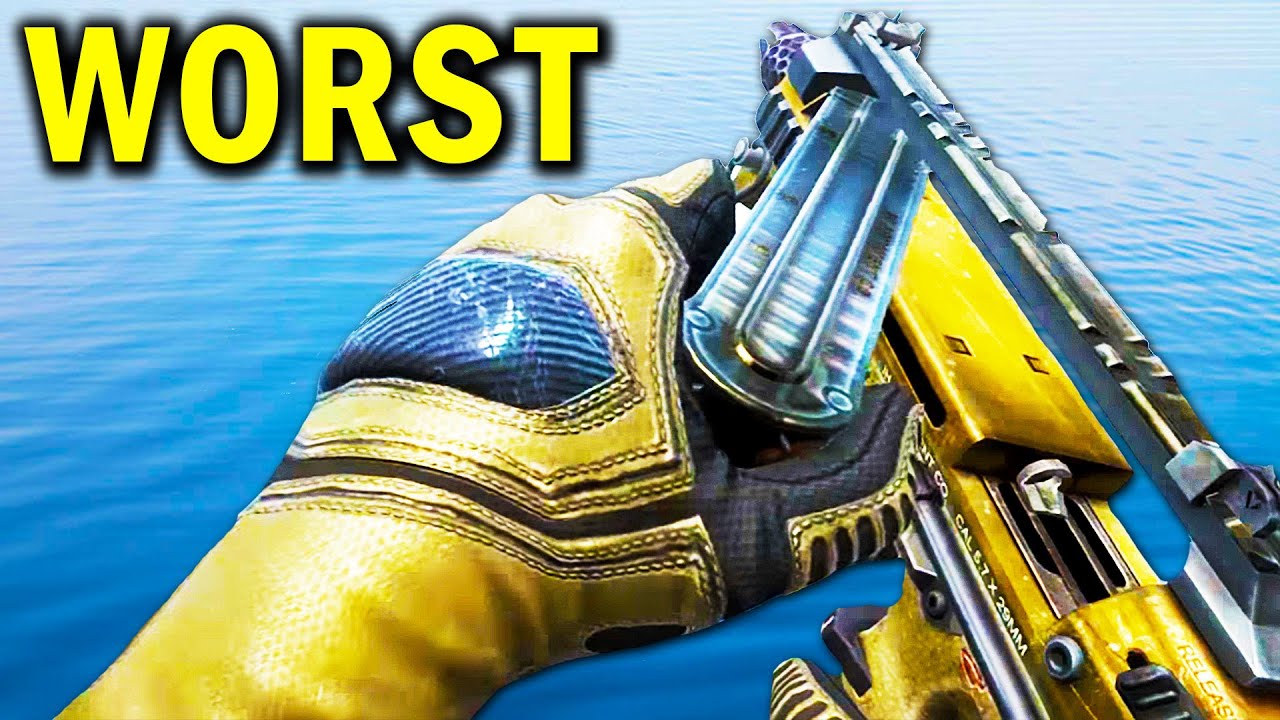 The WORST GUN in Every Call of Duty (COD4 - BOCW) - YouTube