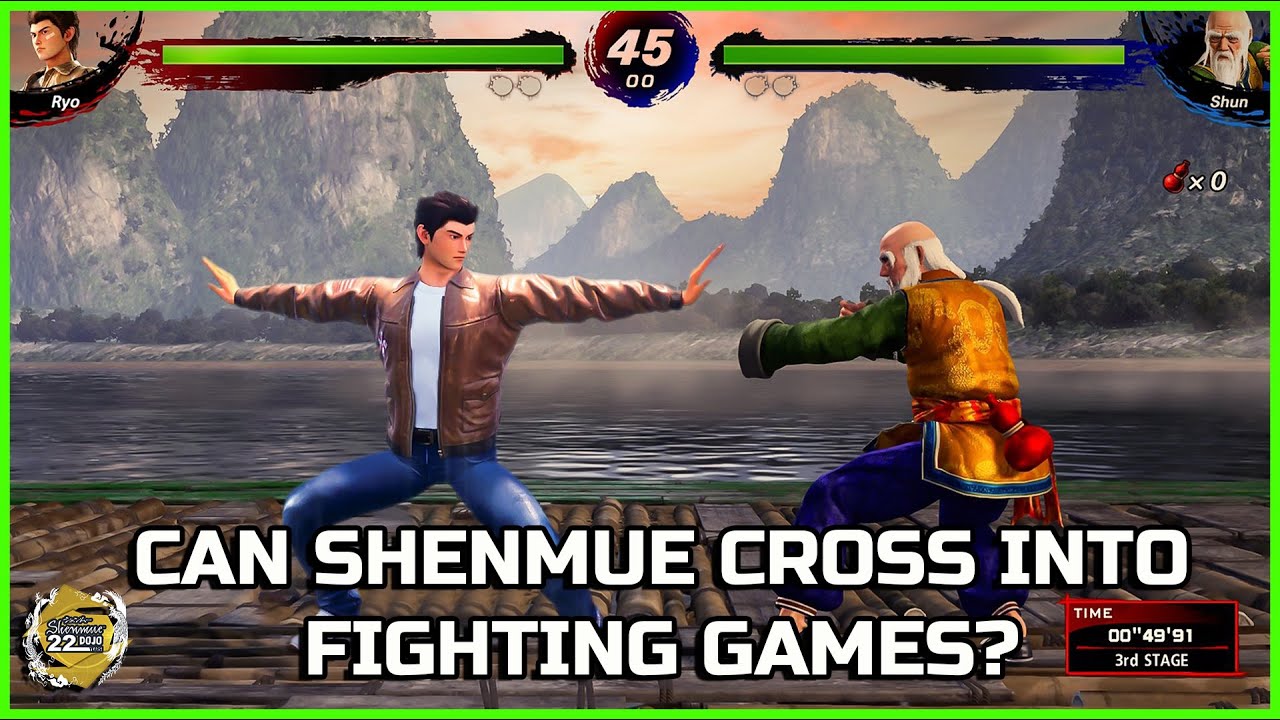 CAN SHENMUE CROSS INTO FIGHTING GAMES? - Shenmue Dojo - YouTube