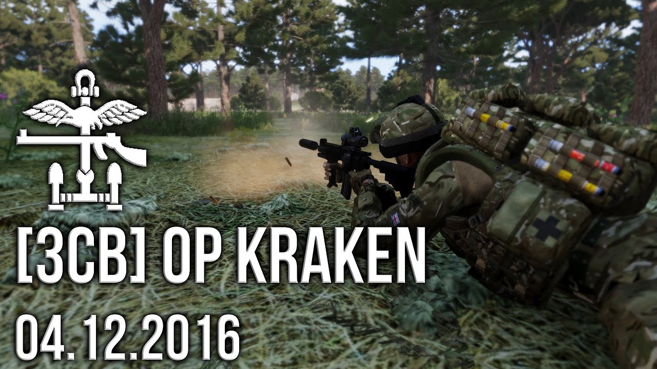 3CB ArmA 3: Op KRAKEN 11th December- Full Op - YouTube