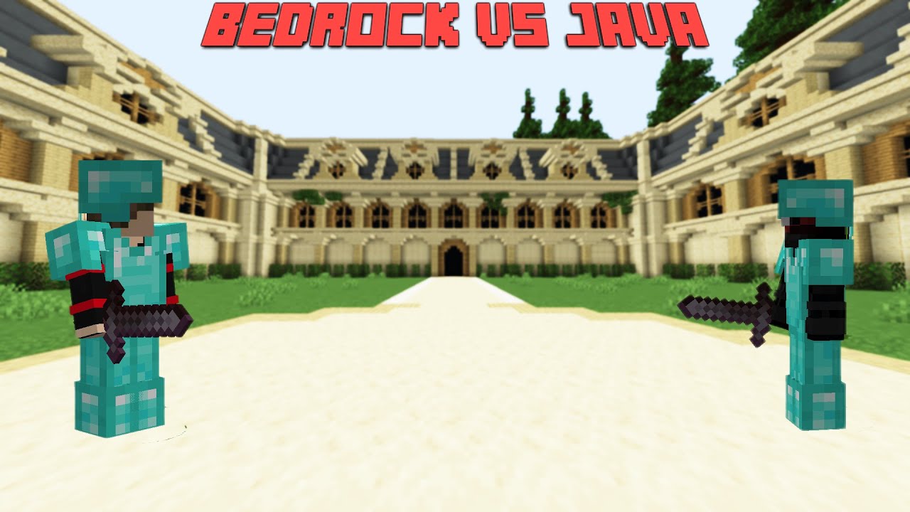 Minecraft Bedrock Try Hard vs Minecraft Java Sweat! - YouTube