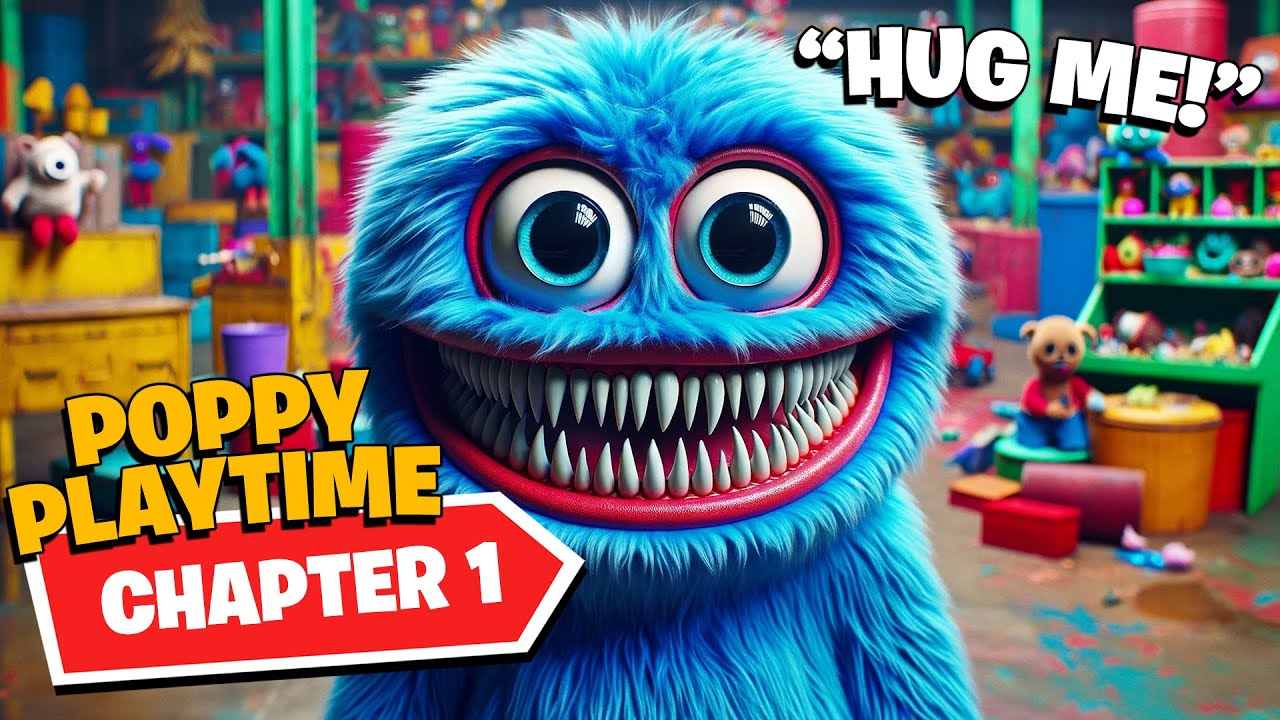 Funny Poppy Playtime Puzzle Solving - Should I Hug Him? - YouTube
