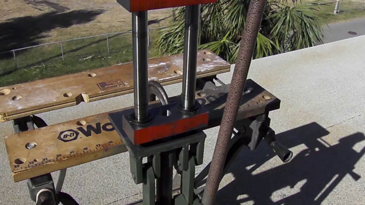 SWAGING PRESS "CUSTOM MADE PROJECT" - YouTube