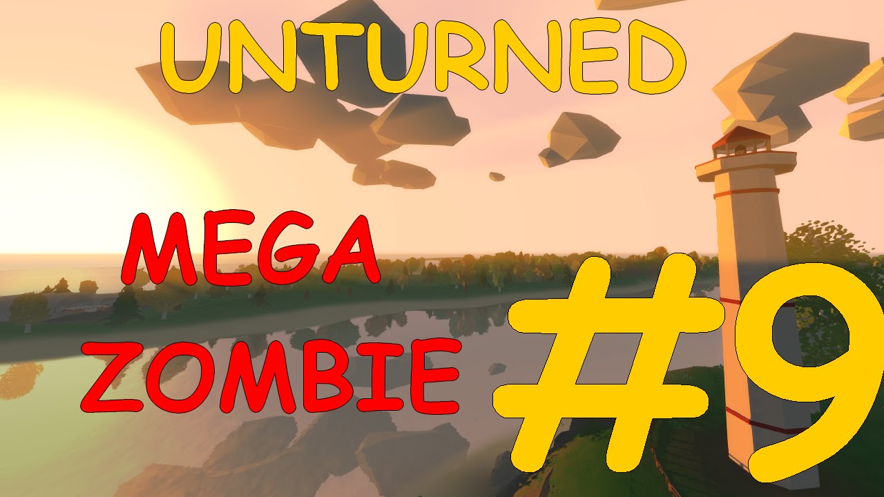 MEGA ZOMBIE E... LUA CHEIA?? - Unturned #9 (ft. Goketsu) - YouTube