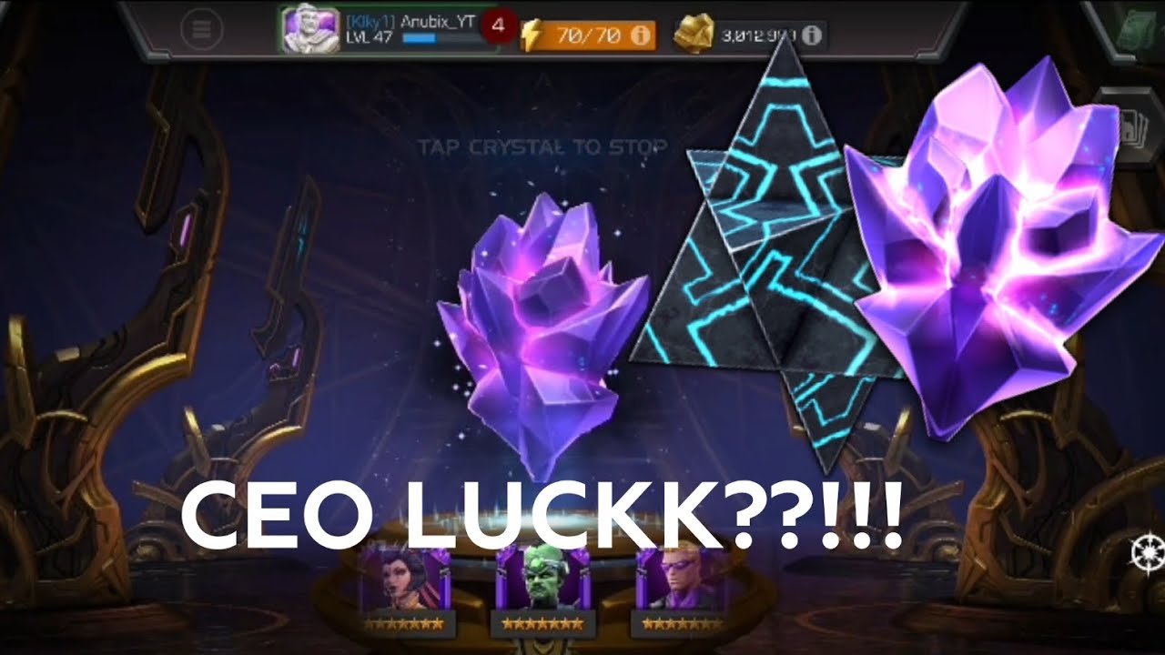 Opening my first ever 7* crystal in MCOC! - MCOC banger crystal opening ...